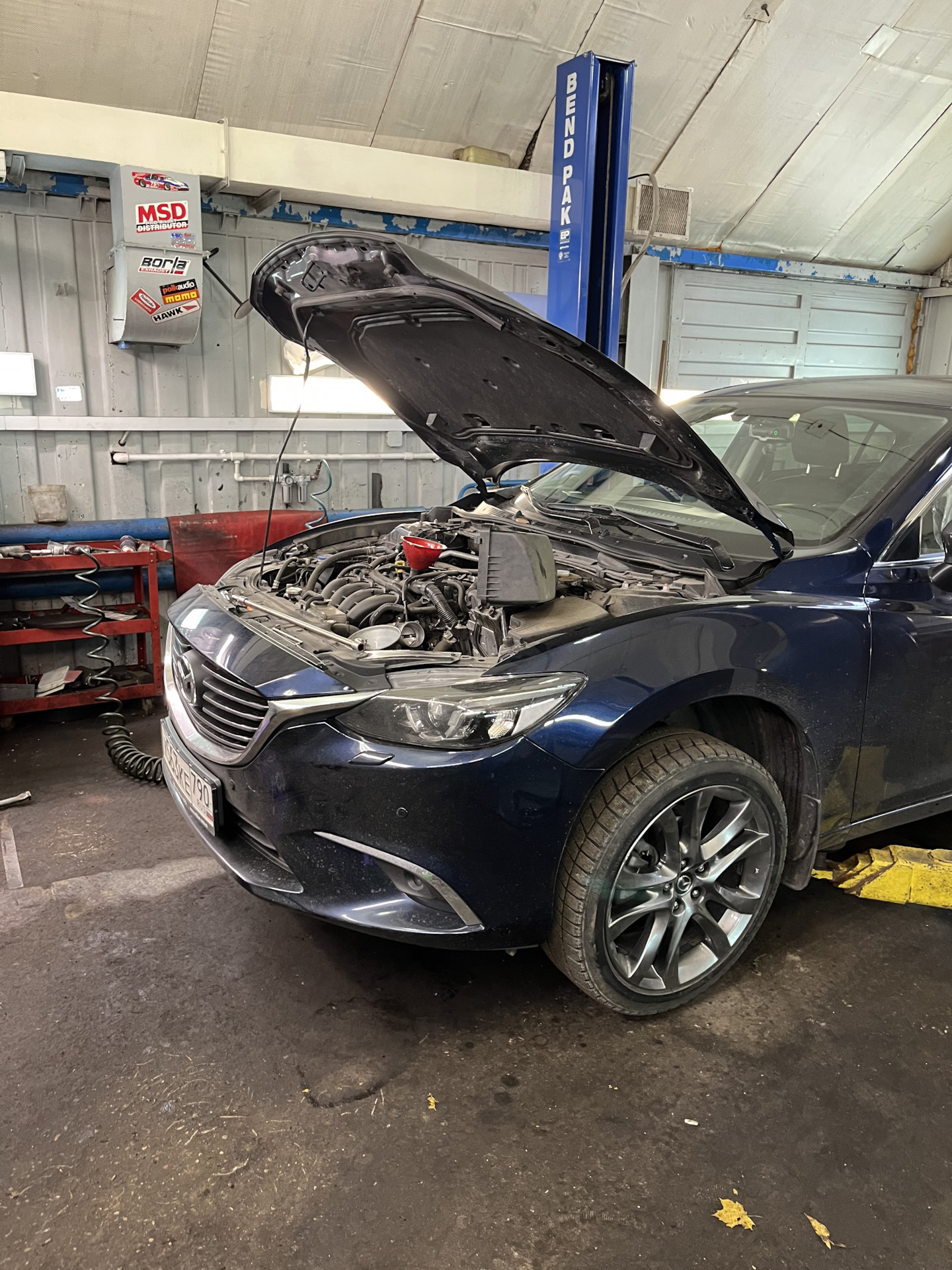 ТО, АКПП, колодки, переобувка. — Mazda 6 (3G) GJ, 2 л, 2018 года ...