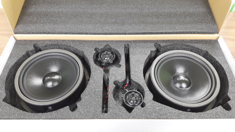 Замена акустики на Dynamic State DIVE DVW-CS182 на VW Tiguan NF R-Line — Volkswagen Tiguan (2G ...