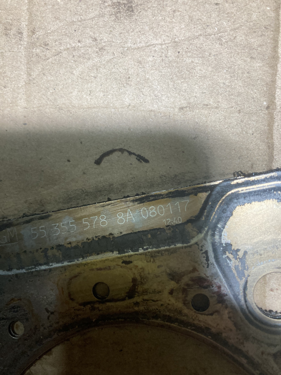 55355578 Прокладка, головка цилиндра GM | Запчасти на DRIVE2