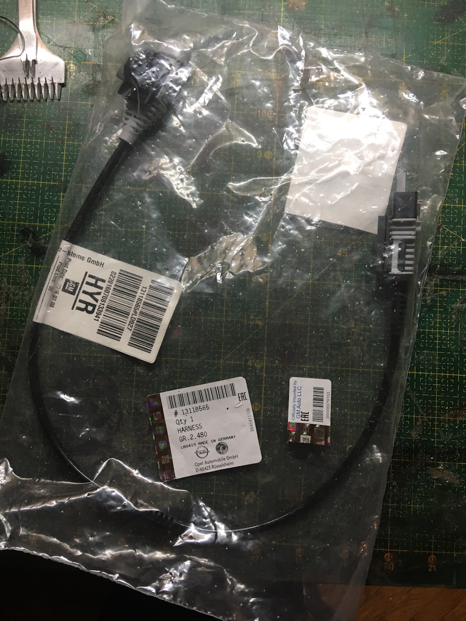 13118565 Провод датчика оборотов переднего колеса GM | Запчасти на DRIVE2