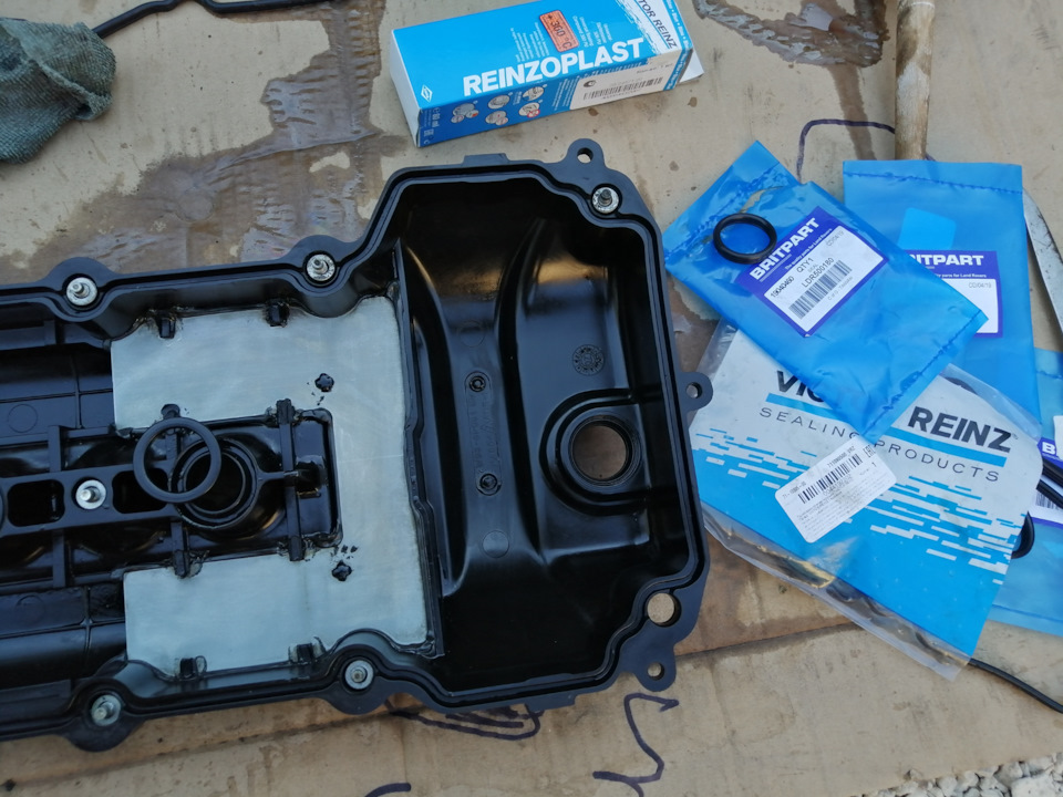 Клапан муфт VVT, ошибка p0028-77⚠️ удаляем 🧰 . — Land Rover Range Rover ...