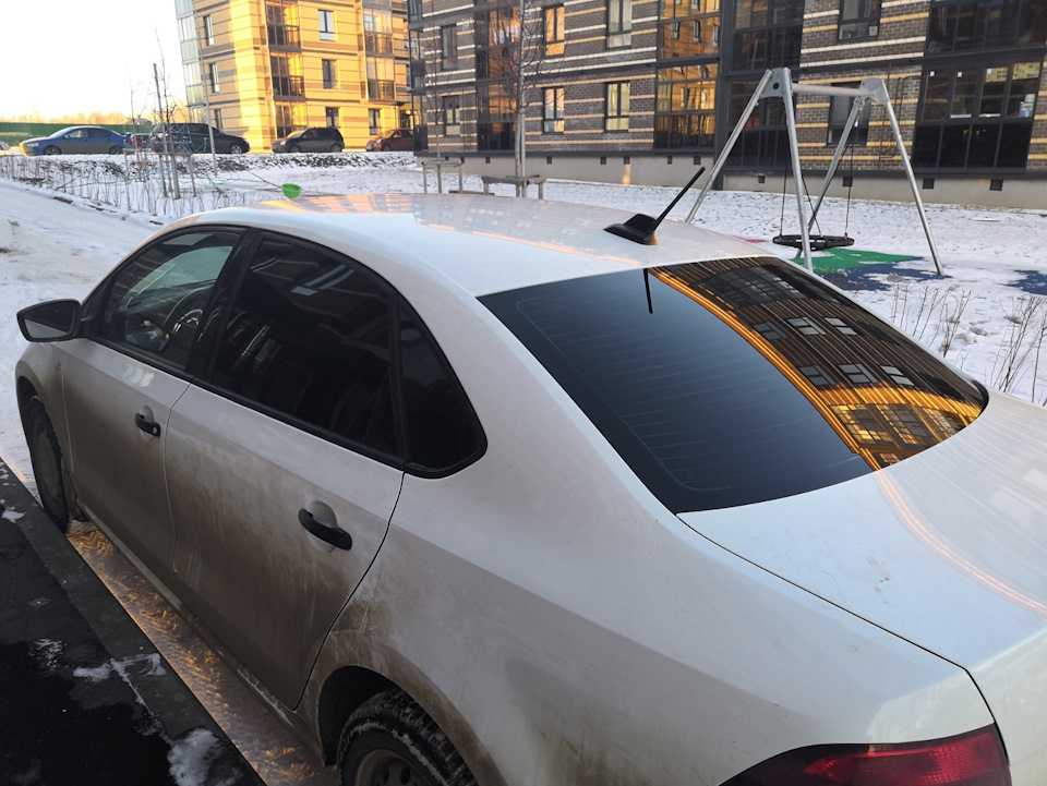 Тонировка — Volkswagen Polo Sedan, 1,6 л, 2019 года | тюнинг | DRIVE2