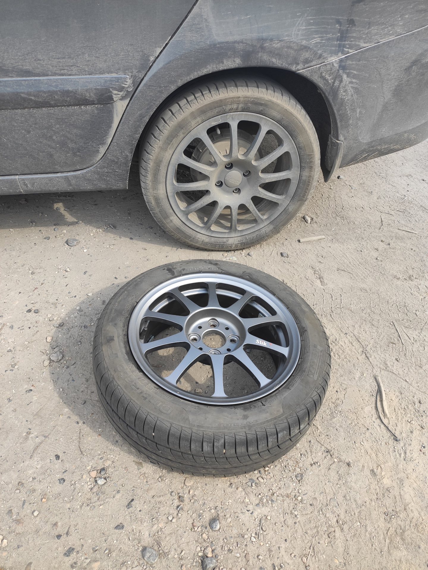 Ковка Слик L-5411S R15 — Lada Гранта Лифтбек (2G), 1,6 л, 2018 года ...
