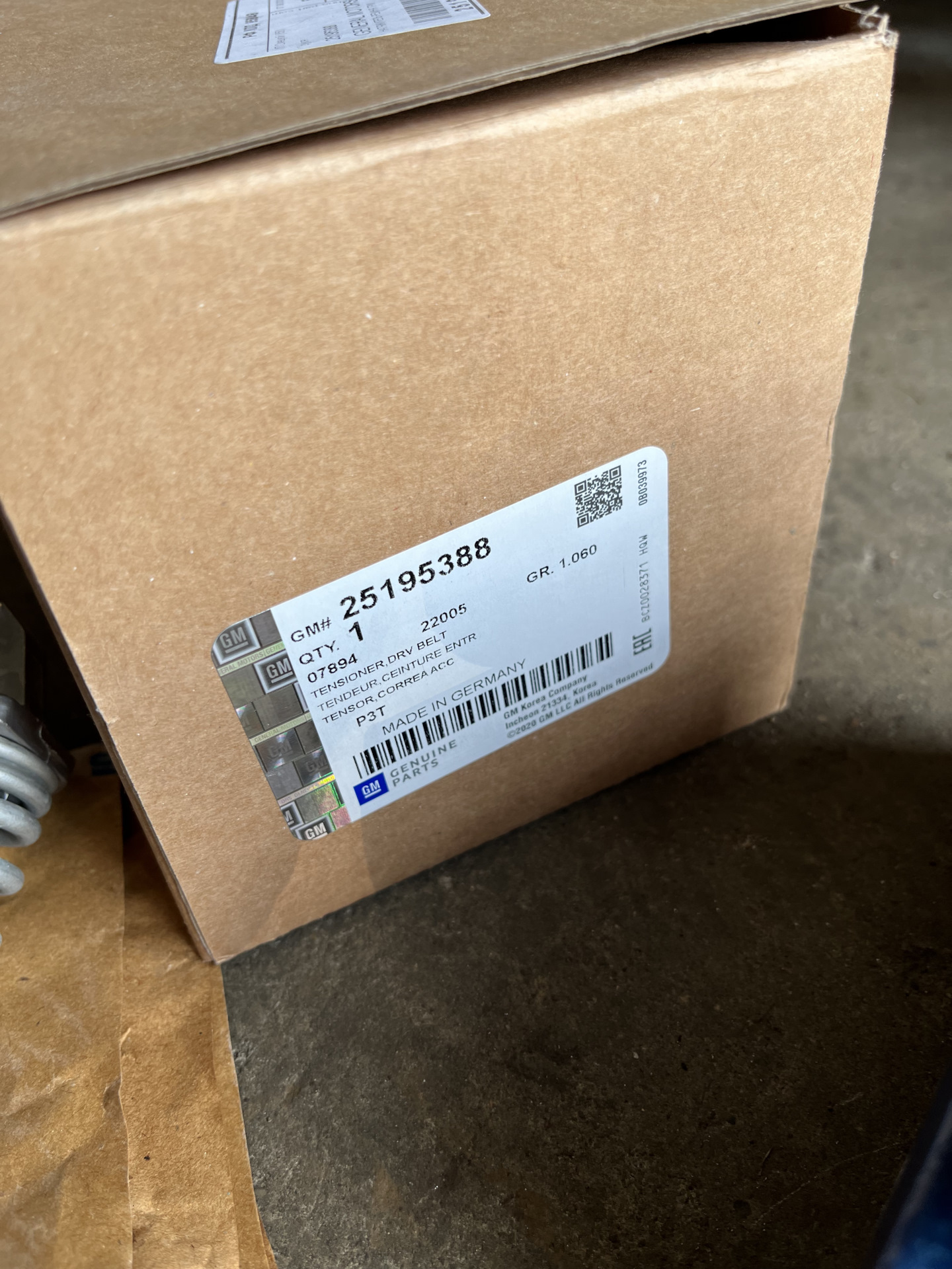 Натяжитель ремня и сайлентблок уатта ! — Opel Astra J GTC, 1,4 л., 2013 ...