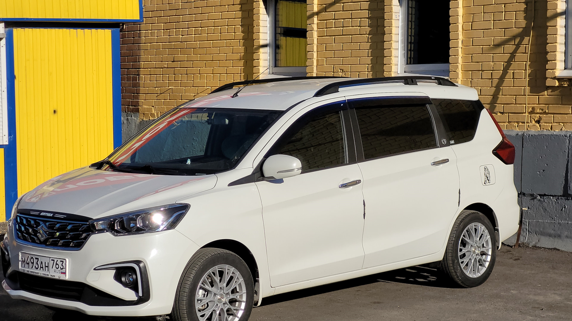 Рейлинги — Suzuki Ertiga, 1,5 л, 2022 года | аксессуары | DRIVE2