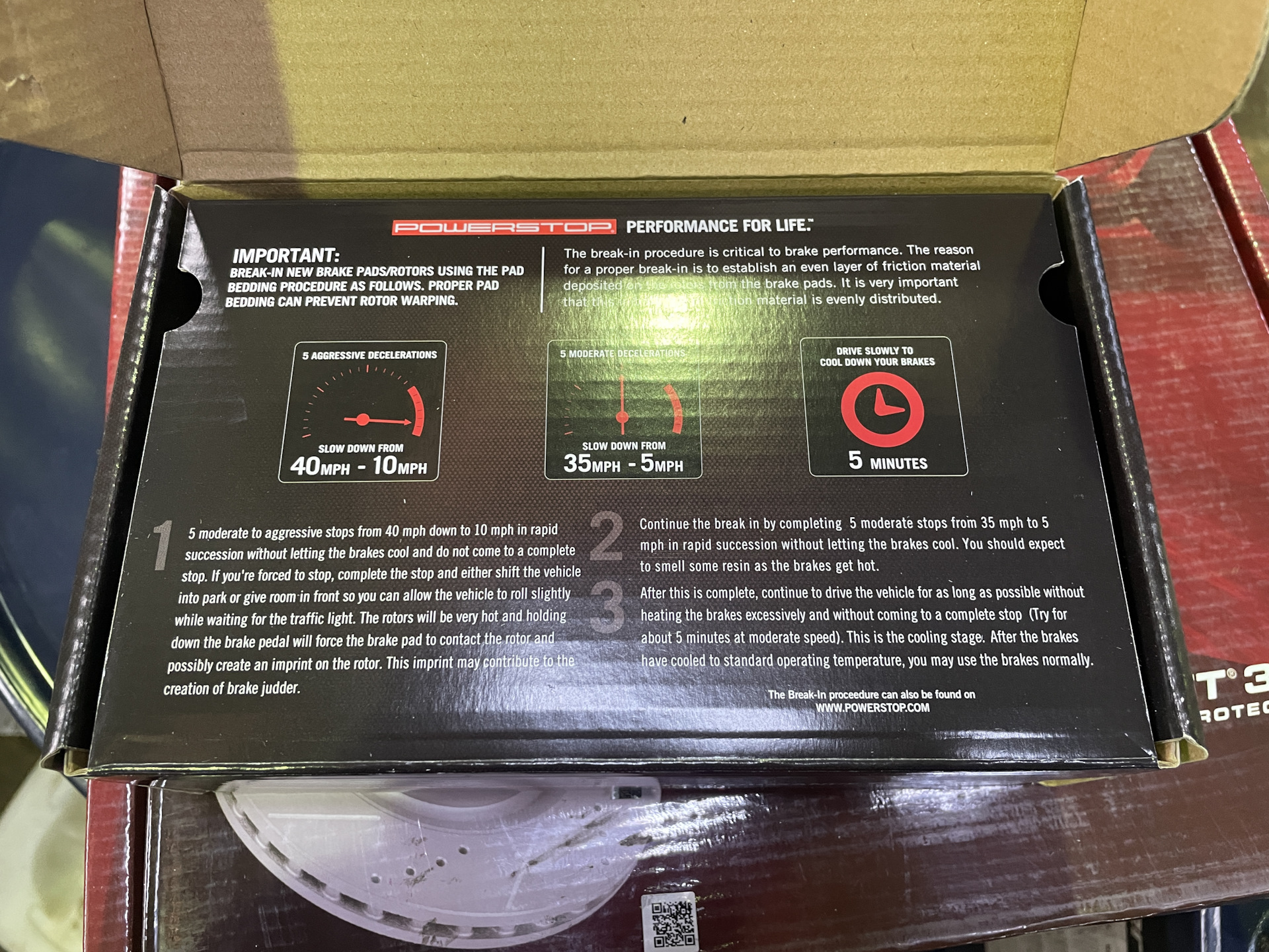 Сервис — Замена задних тормозных дисков и колодок (Powerstop Evolution) — Chevrolet Camaro V, 3 ...