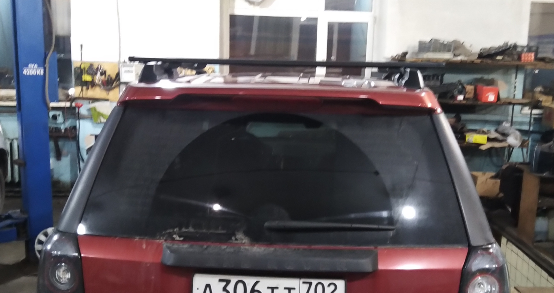 Рога на крышу — Land Rover Freelander 2, 2,2 л, 2009 года | стайлинг ...