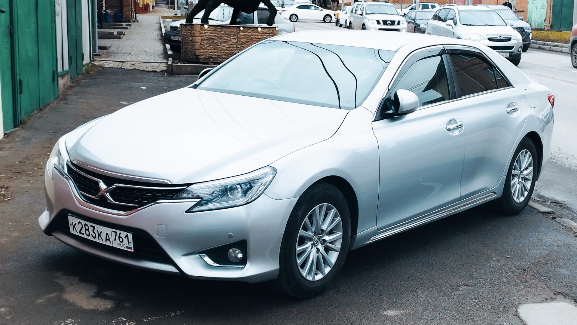 Мимоездом… — Toyota Mark X (GRX130), 2,5 л, 2016 года | визит на сервис ...