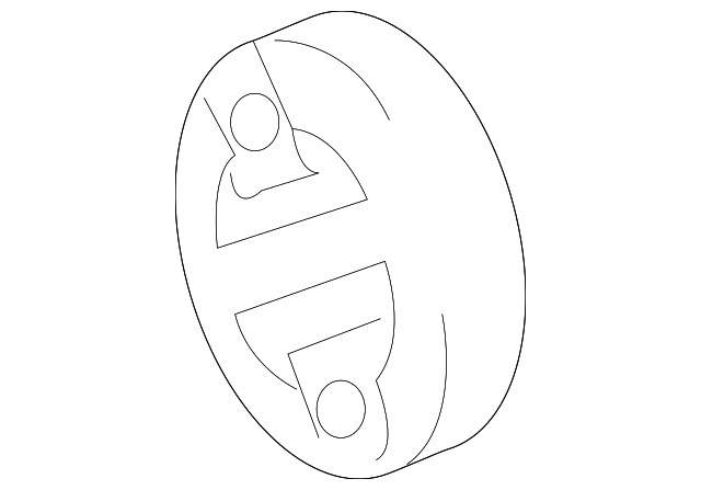 1756574280 ПОДУШКА КРЕПЛЕНИЯ ГЛУШИТЕЛЯ. TOYOTA LEXUS | Запчасти на DRIVE2