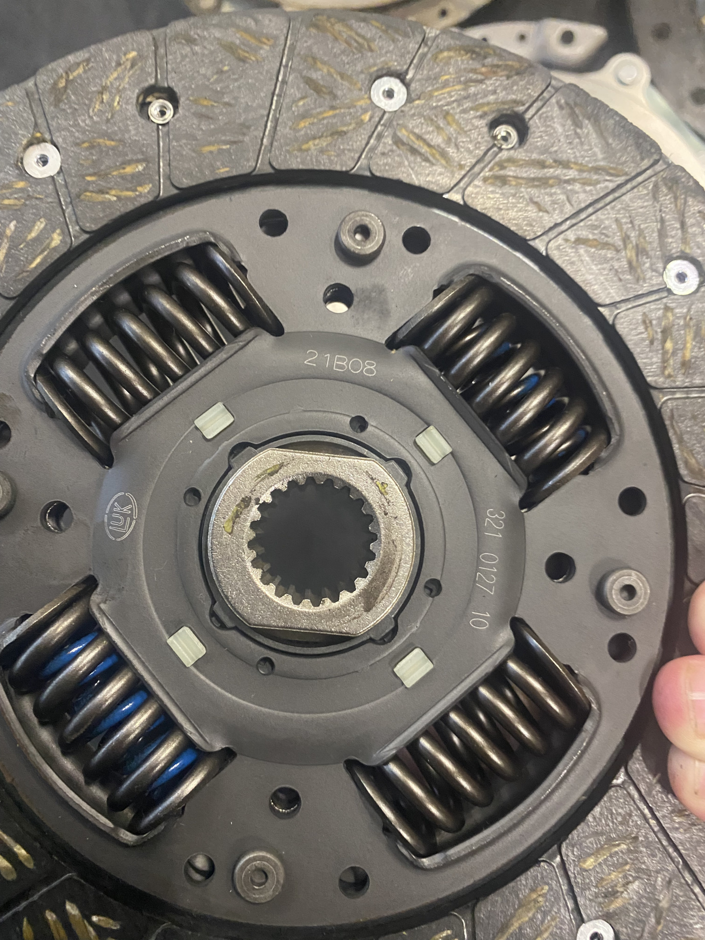 Сцепление Рио 4 luc — KIA Rio (4G), 1,6 л, 2019 года | визит на сервис ...