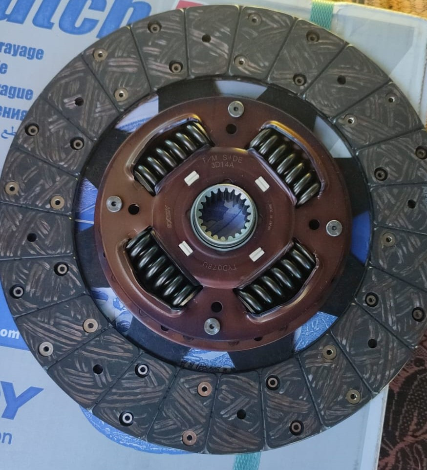 💿Сцепление 2.0🗑 — Toyota Land Cruiser 80, 4,2 л, 1993 года | визит на ...