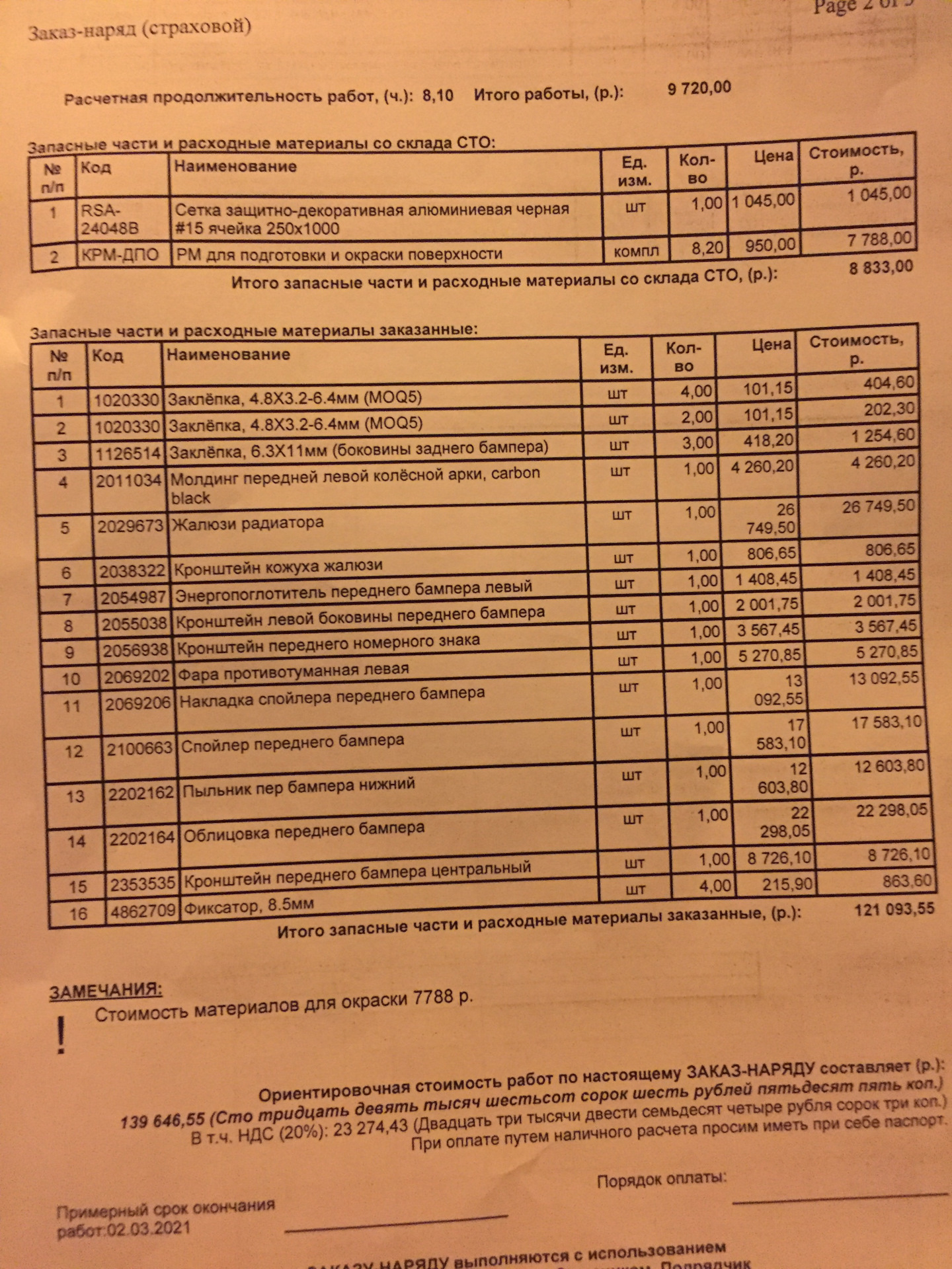 Ремонт после клумбы 😏 — Ford Kuga (2G), 2,5 л, 2019 года | кузовной ...