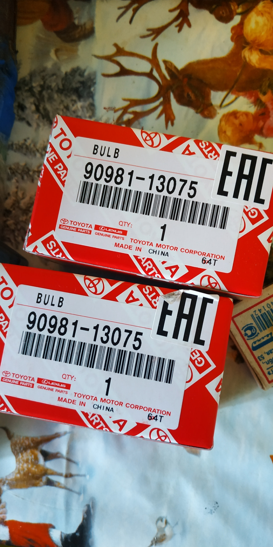 Оригинальные лампы ближнего света.***** — Toyota Camry (XV40), 2,4 л ...