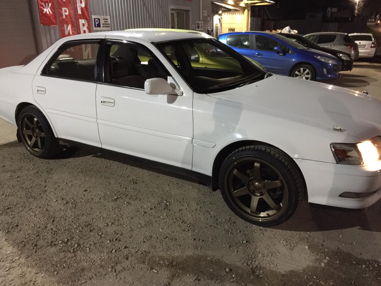 Пружины или Stance по дешевке. — Toyota Cresta (100), 2 л, 1997 года ...