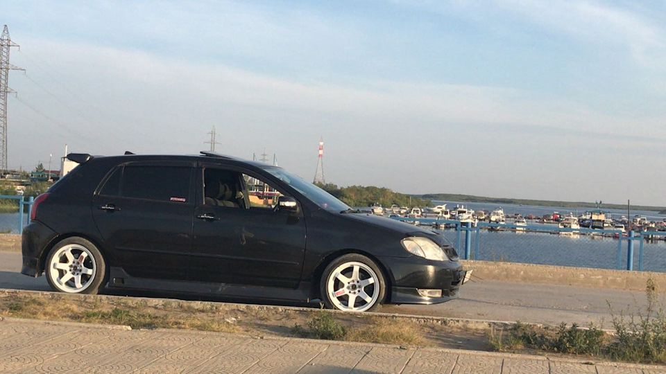 Toyota Corolla RunX 1.8 бензиновый 2001 | Black Editiion zzZ на DRIVE2