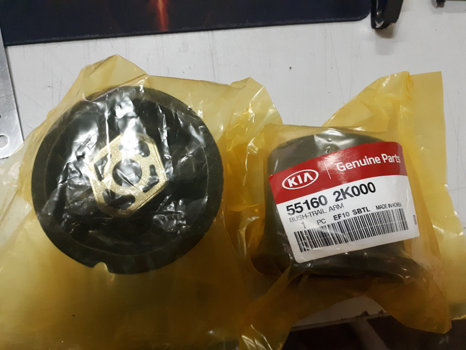 Замена сайлентблоков. — Hyundai Solaris Hatchback, 1,6 л, 2011 года ...