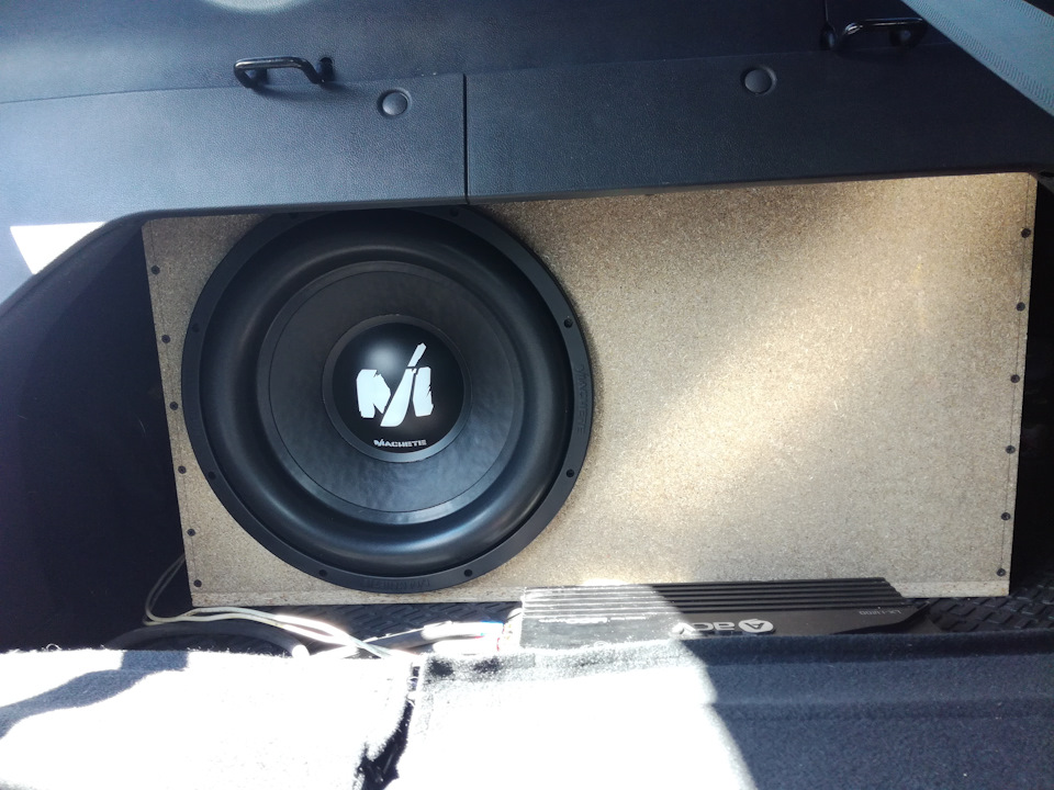 Alphard machete m15d2 — Hyundai Solaris (1G), 1,6 л, 2011 года | автозвук | DRIVE2