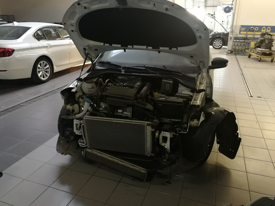 Калькуляция — Skoda Rapid (1G), 1,4 л, 2018 года | ДТП | DRIVE2