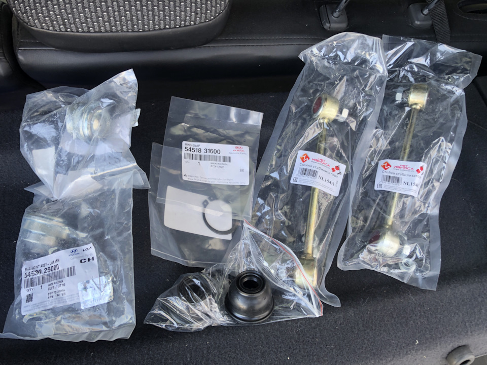 5453025000 Опора шаровая передняя KIA HYUNDAI | Запчасти на DRIVE2