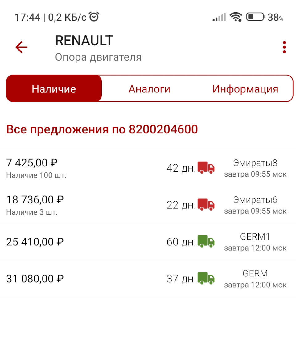8200204600 Опора крепления двигателя RENAULT | Запчасти на DRIVE2
