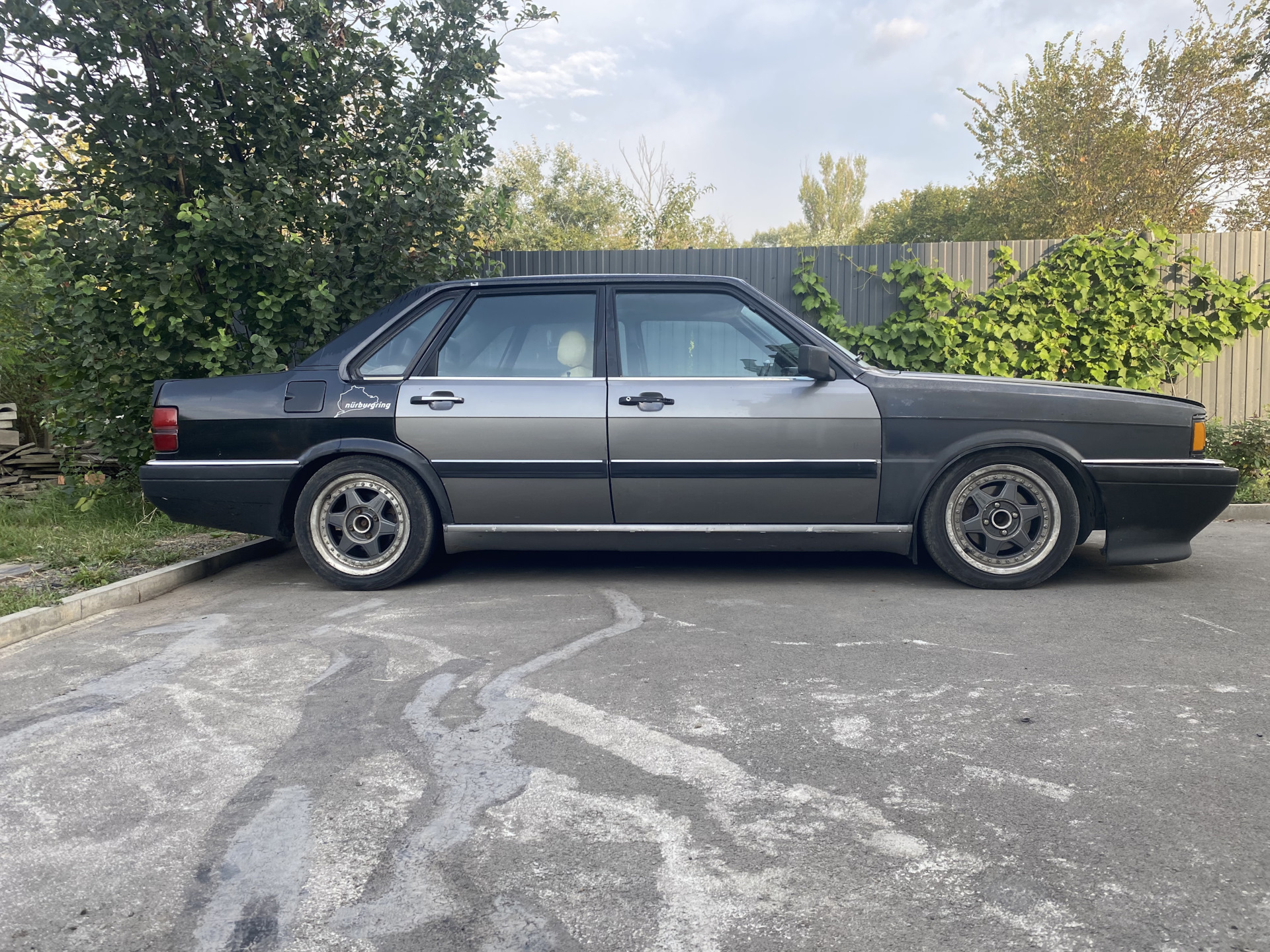 История с пружинами наконец то закончилась — Audi 90 (B2), 2,2 л, 1984 ...