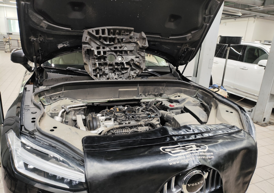 Большое ТО-7. — Volvo XC90 (2G), 2 л, 2019 года | плановое ТО | DRIVE2