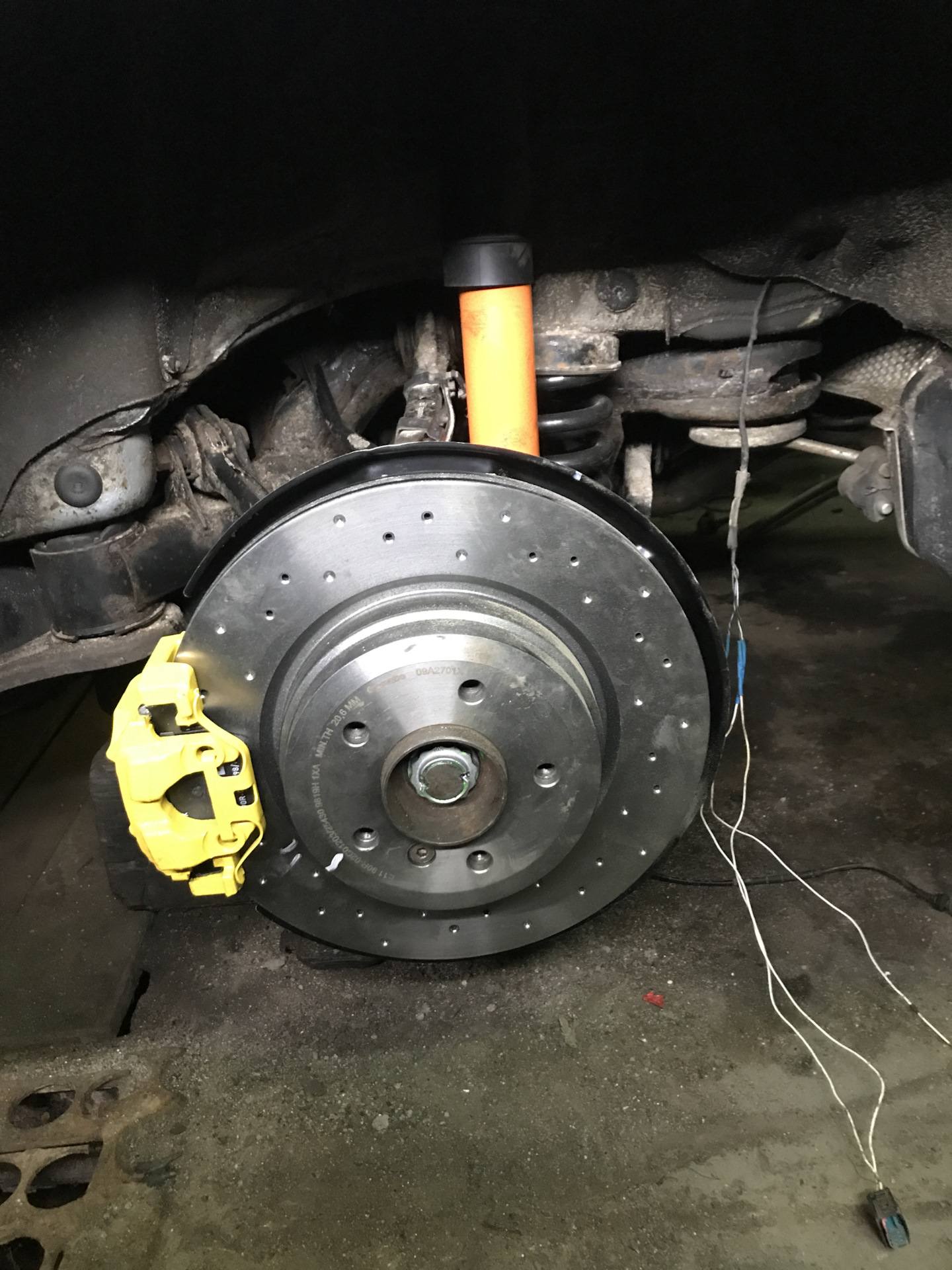 Тормоза 335 и eibach — BMW 3 series Touring (E91), 2 л, 2008 года ...