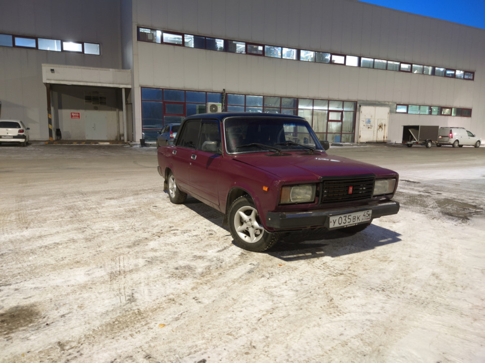 #5. Визит на шинку — Lada 21070, 1,6 л, 1996 года | шины | DRIVE2