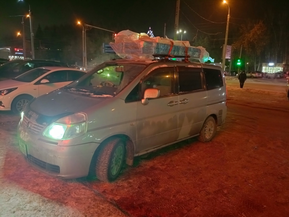 Багажник — Nissan Serena Mk II (C24), 2 л, 2002 года | своими руками ...