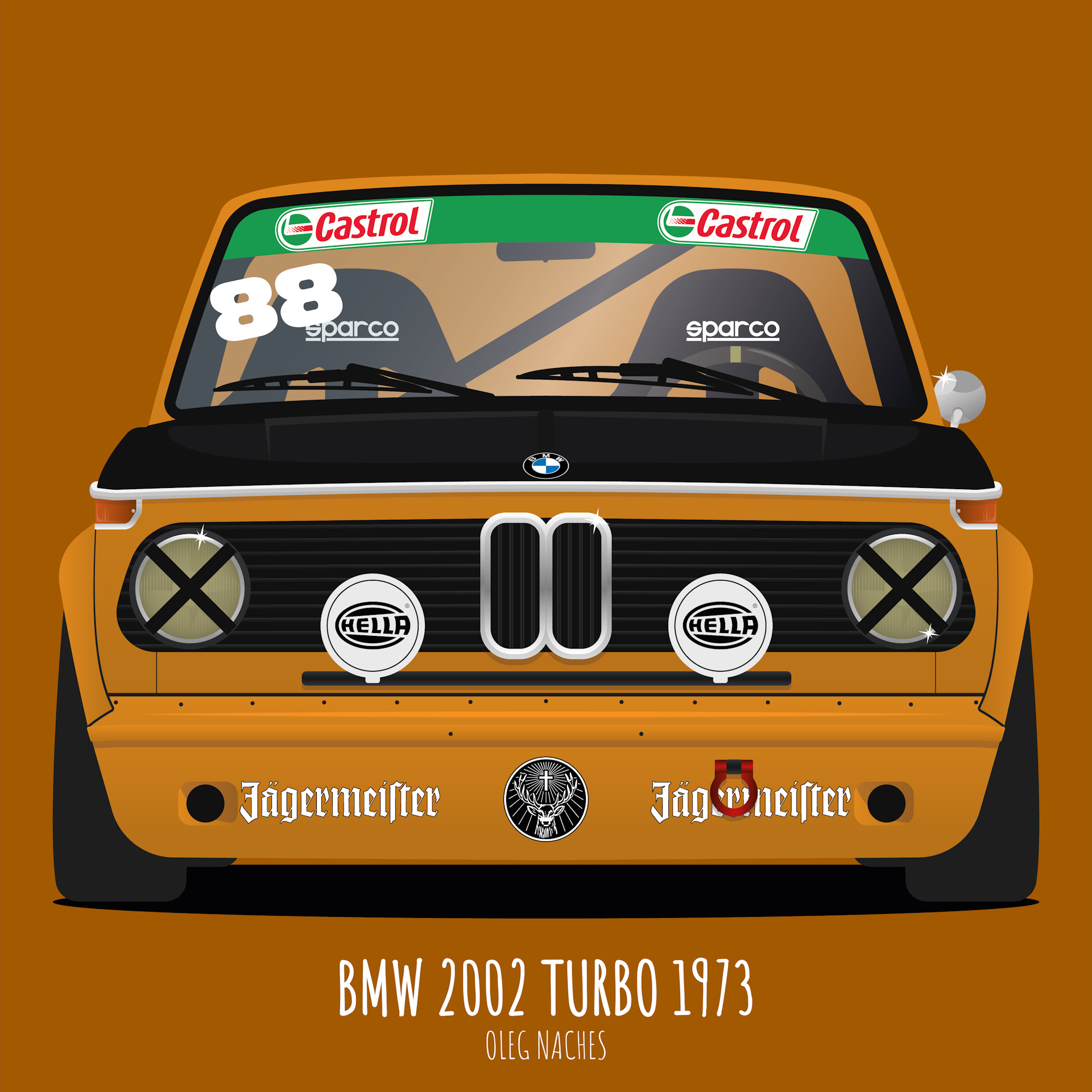 Рисунки BMW 2002 TURBO 1973 — DRIVE2