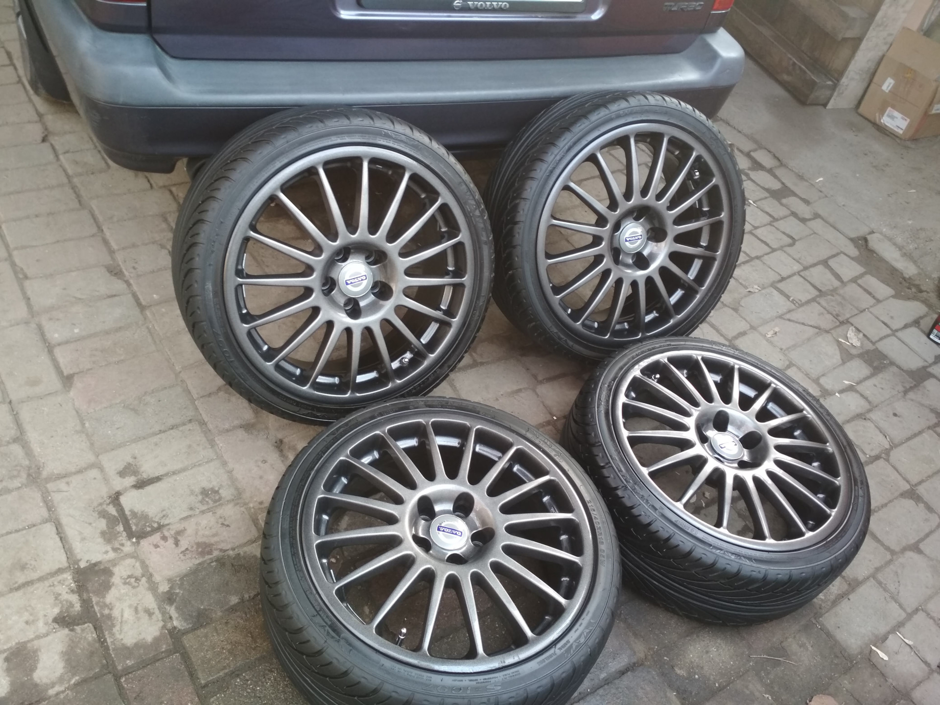 Всё о дисках. R16? R17? R18? Покраска R16 — Volvo 850, 2,3 л, 1995 года ...