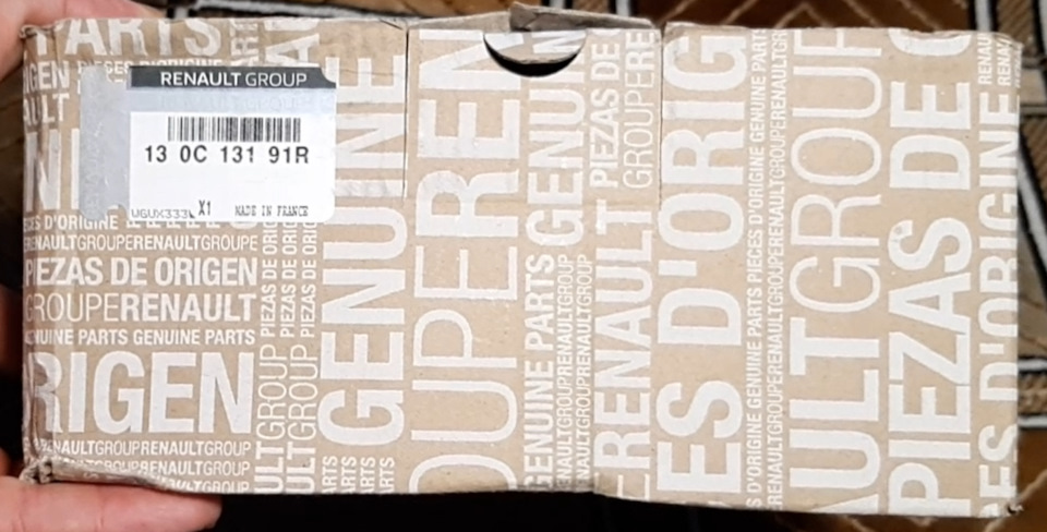 Обзор оригинального комлпекта ГРМ Renault 130C13191R — Renault Scenic ...