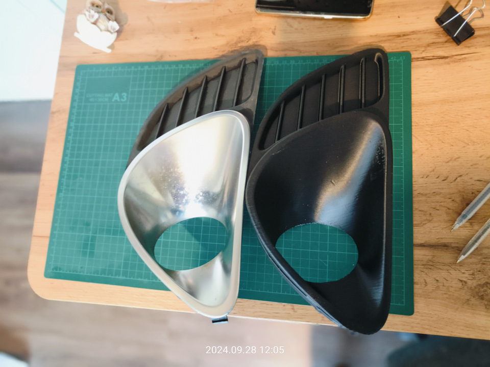 2 ревизия, ре-дизайн. Окантовки ПТФ Opel Corsa d OPC . Реплики — Opel ...