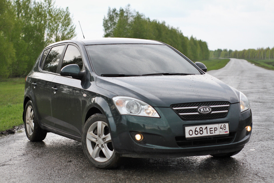 Тонировка — KIA Ceed (1G), 1,6 л, 2009 года | стайлинг | DRIVE2