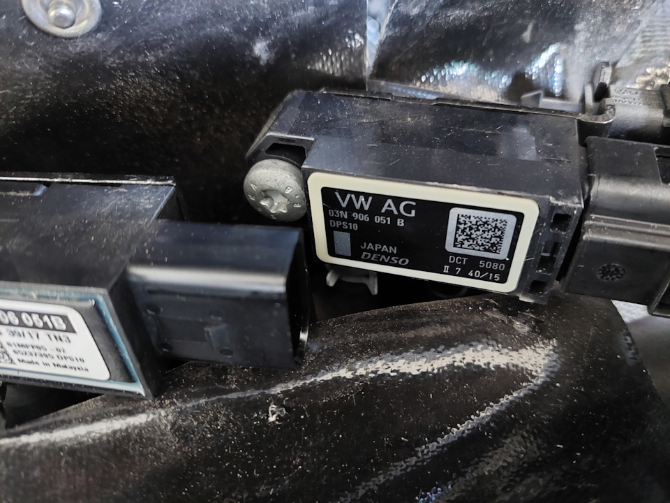 Check Engine загорелся — P0474 Датчик давления отработанных газов 1 ...