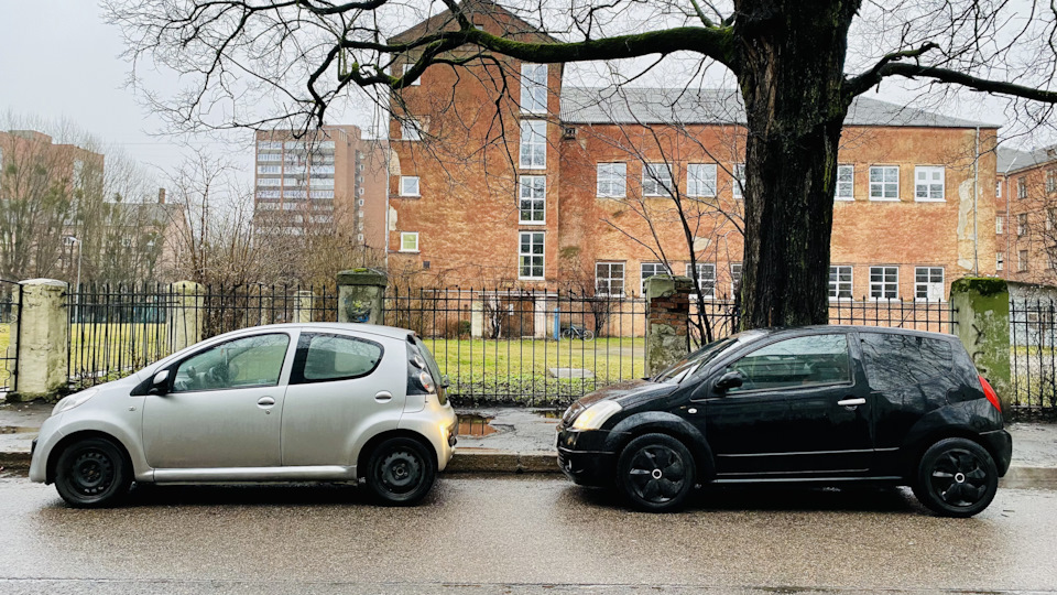 С1 vs C2 — Citroen C2, 1,4 л, 2022 года | фотография | DRIVE2