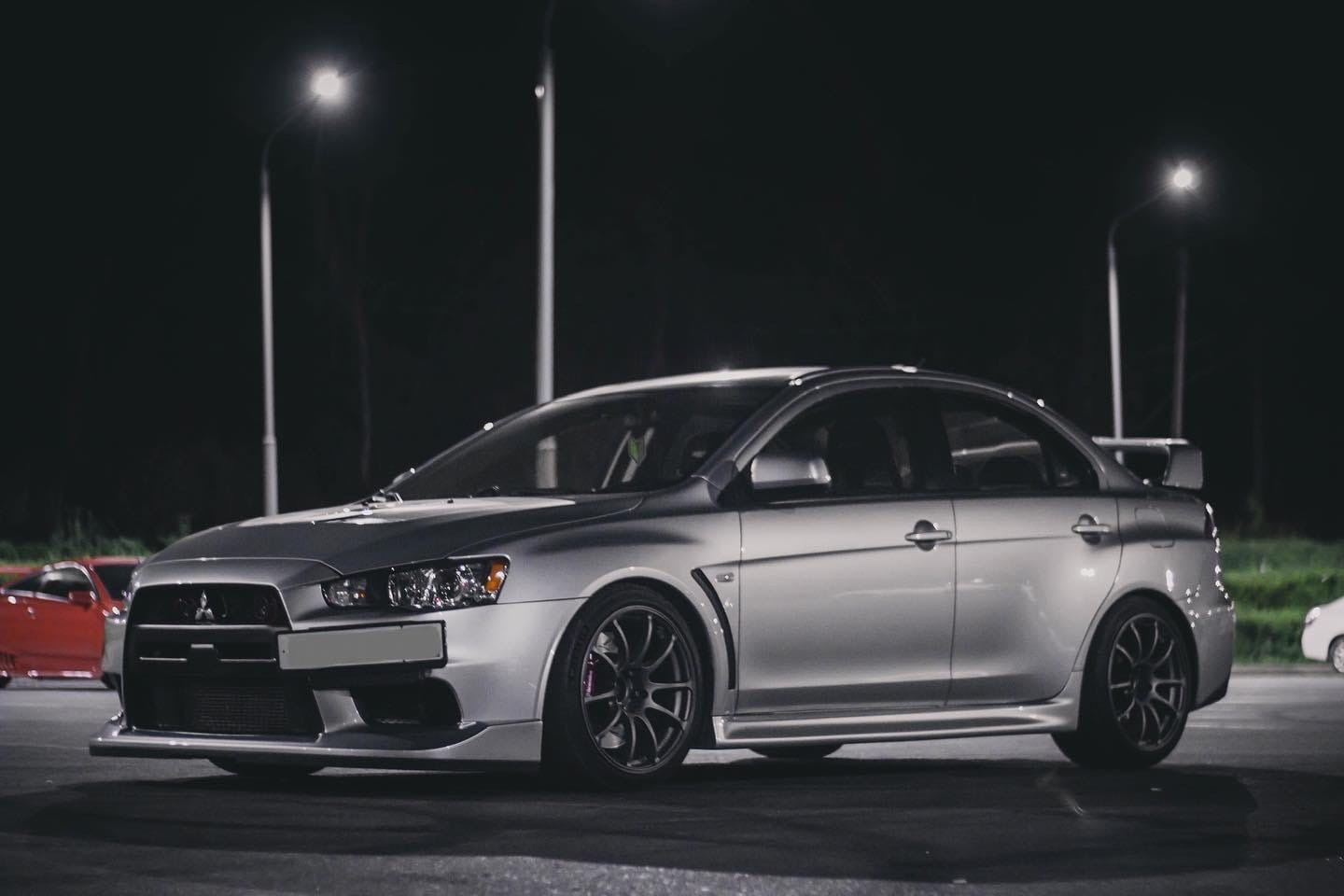 VOLK RAYS TE37 SAGA SL — Mitsubishi Lancer Evolution X, 2 л, 2010 года ...