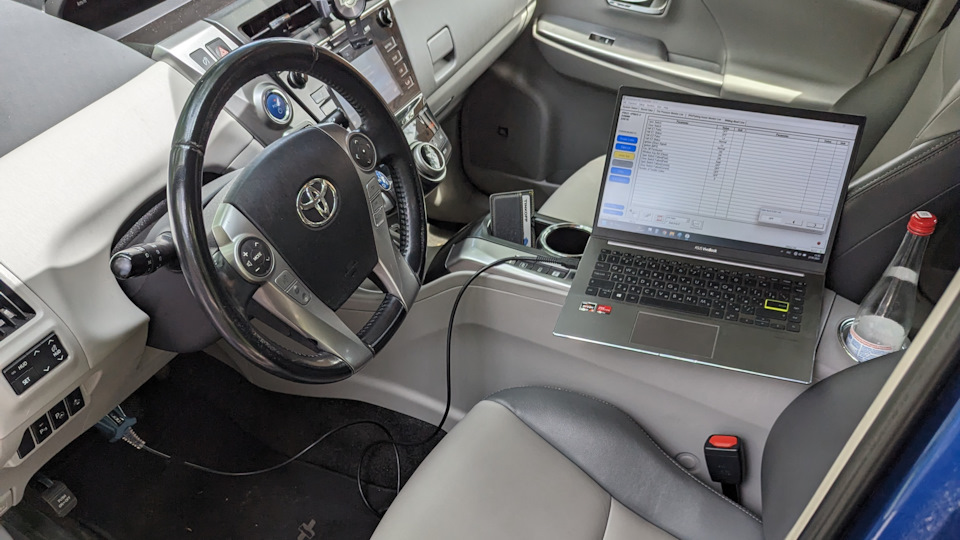 15. Techstream #2. Подключение и кастомизация — Toyota Prius Plus, 1,8 ...