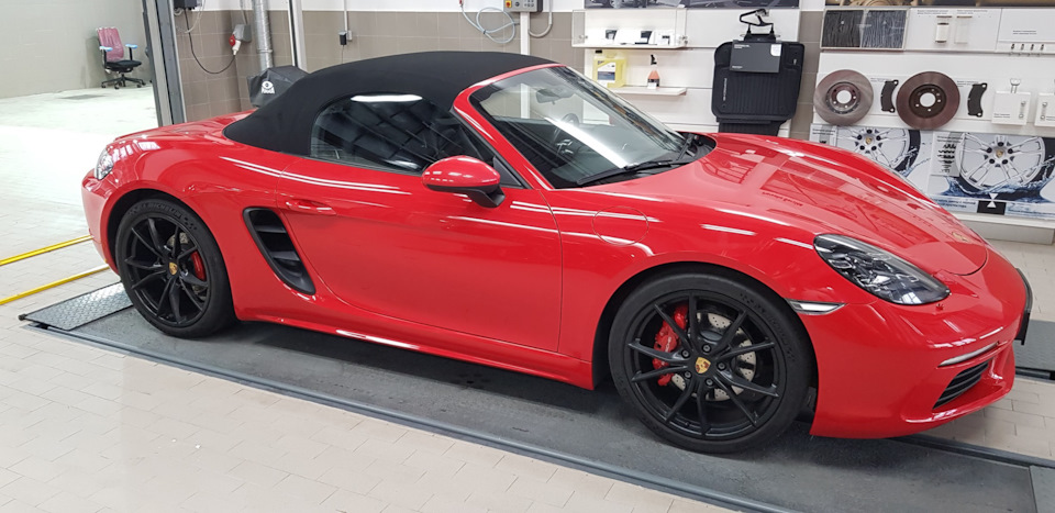 Наводим лоск, часть 1 — Porsche Boxster (982), 2,5 л, 2016 года ...