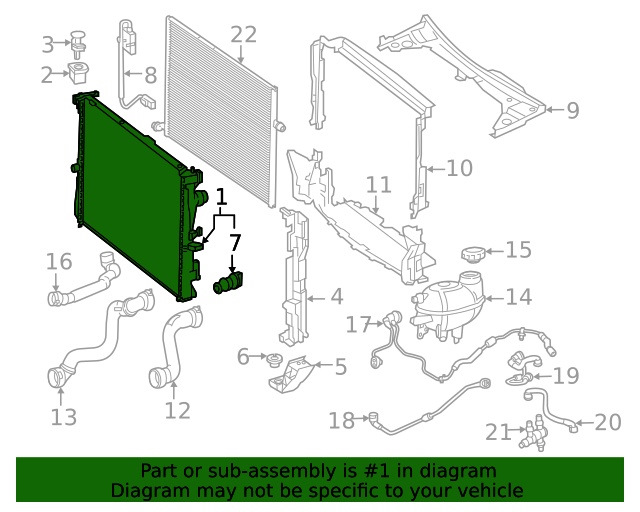 A0995002203 Радиатор системы охлаждения Mercedes | Запчасти на DRIVE2