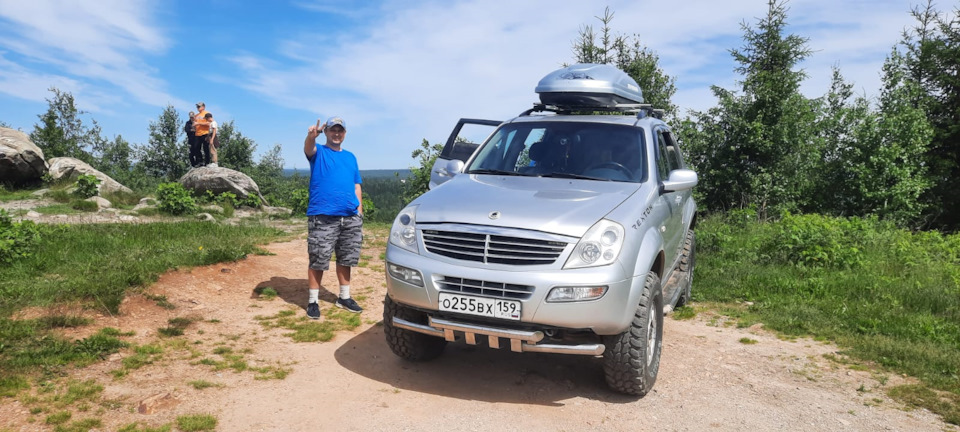Летняя резина. 33" китай — SsangYong Rexton (1G), 2,3 л, 2007 года ...