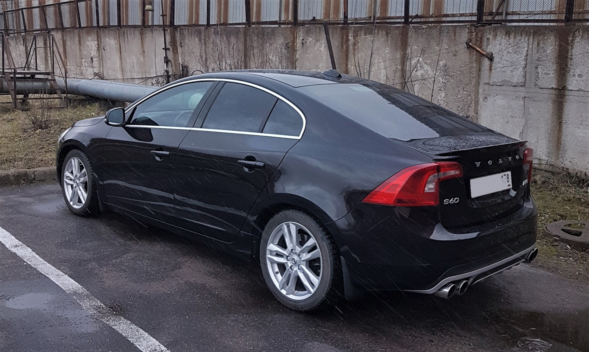 Диффузор и спойлер Polestar — Volvo S60 (2G), 2,5 л, 2013 года ...