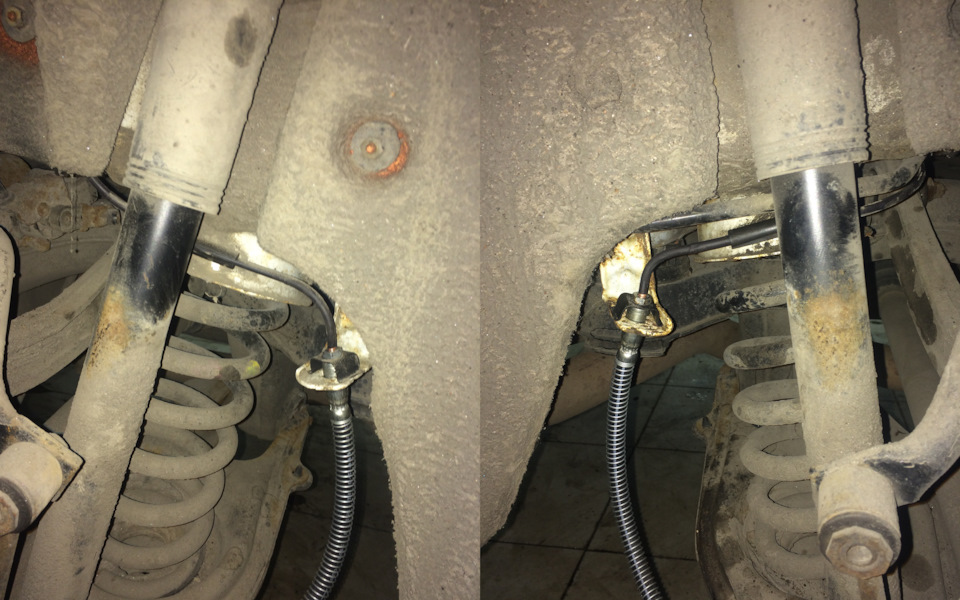 Замена тормозных трубок — Mercedes-Benz C-Class (W204), 3,5 л, 2011 ...