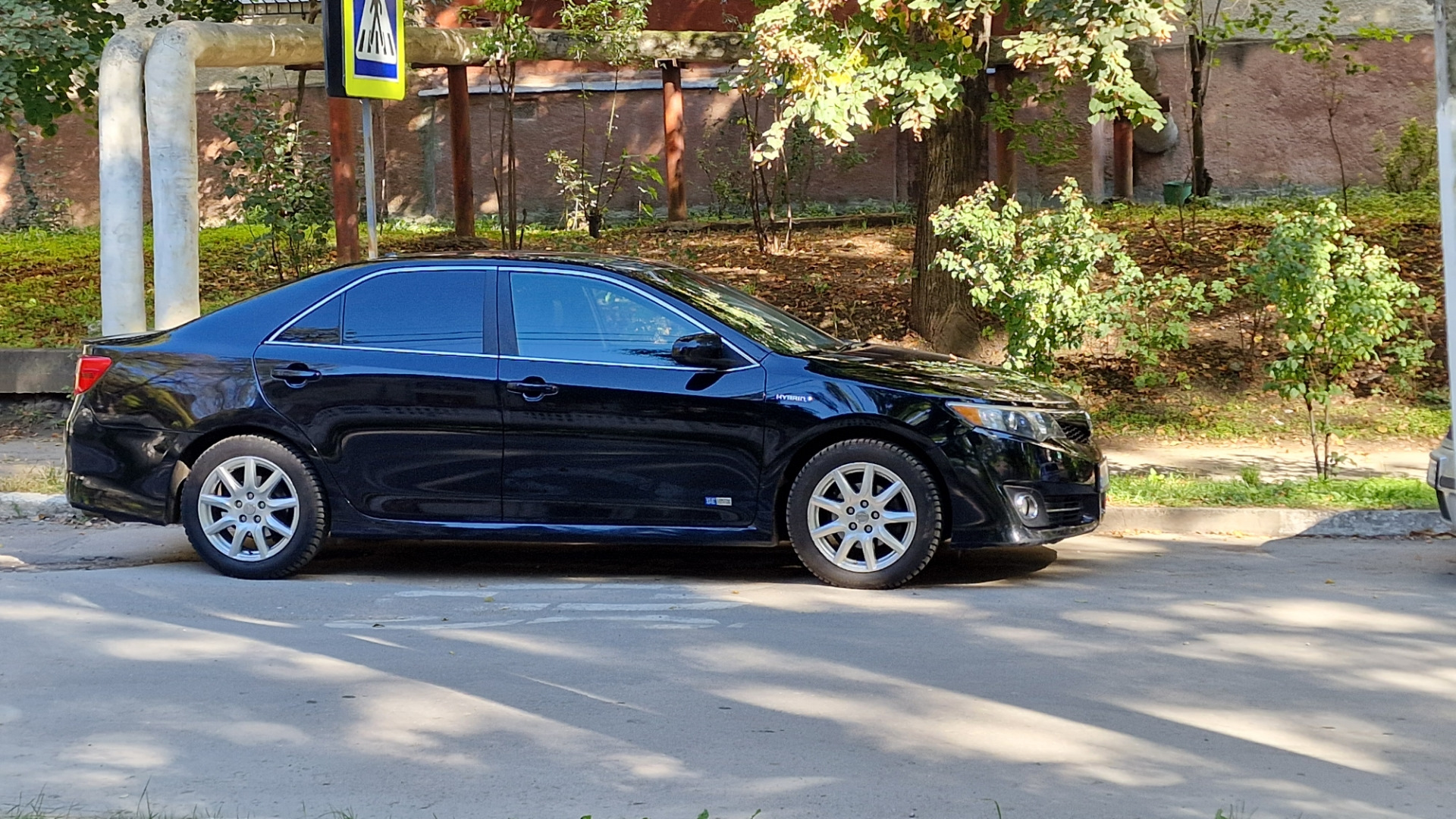 Переобулся с 225 на 215 ) — Toyota Camry (XV50), 2,5 л, 2014 года ...