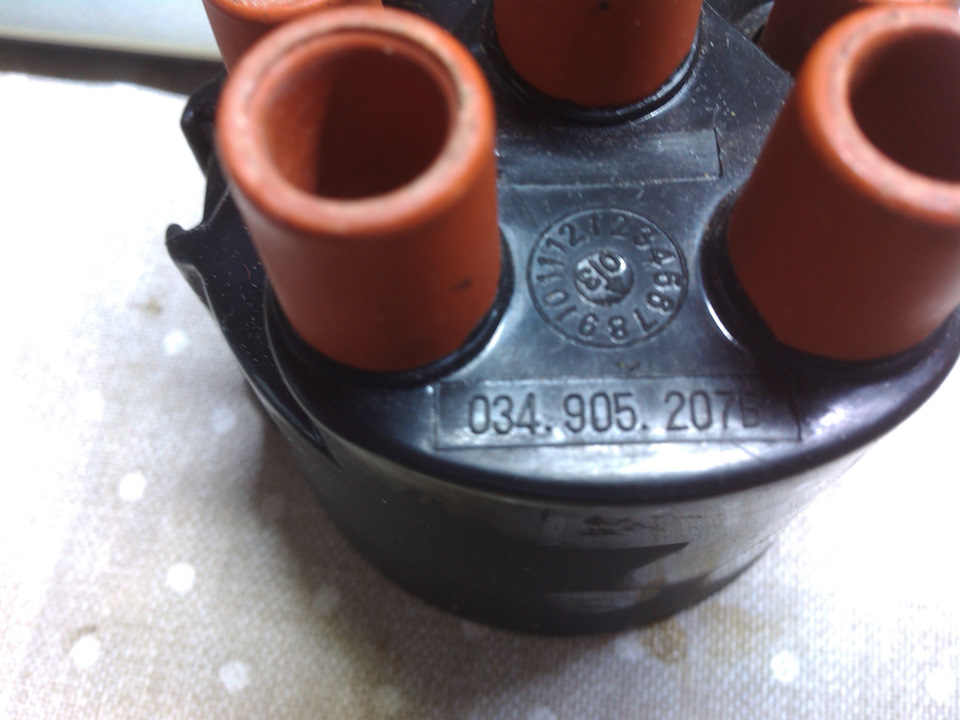 034905207B Крышка прерыв.-распределителя VAG | Запчасти на DRIVE2