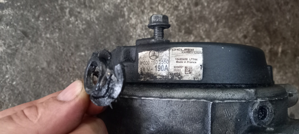 10480408 Генератор Mercedes Delphi | Запчасти на DRIVE2