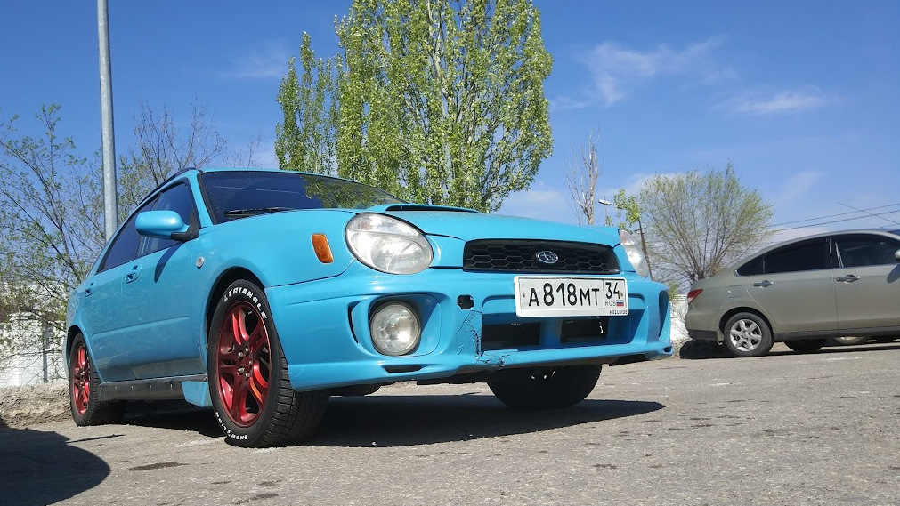 Subaru Impreza WRX (GD/GG) 2.0 бензиновый 2000 | GGA 5MT EJ205 на DRIVE2