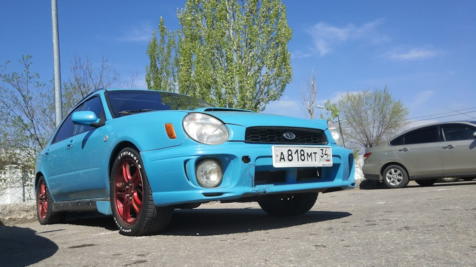 Subaru Impreza WRX (GD/GG) 2.0 бензиновый 2000 | GGA 5MT EJ205 на DRIVE2