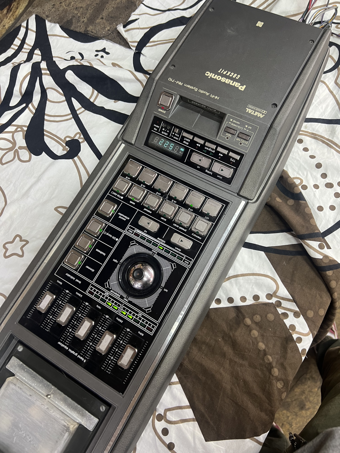 Panasonic Cockpit RM-710 — Nissan Skyline (R31), 2,5 л, 1985 года ...