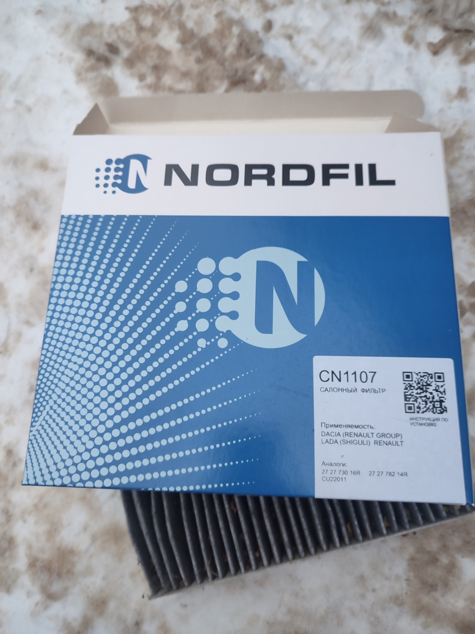 272773016R Фильтр воздушный RENAULT | Запчасти на DRIVE2